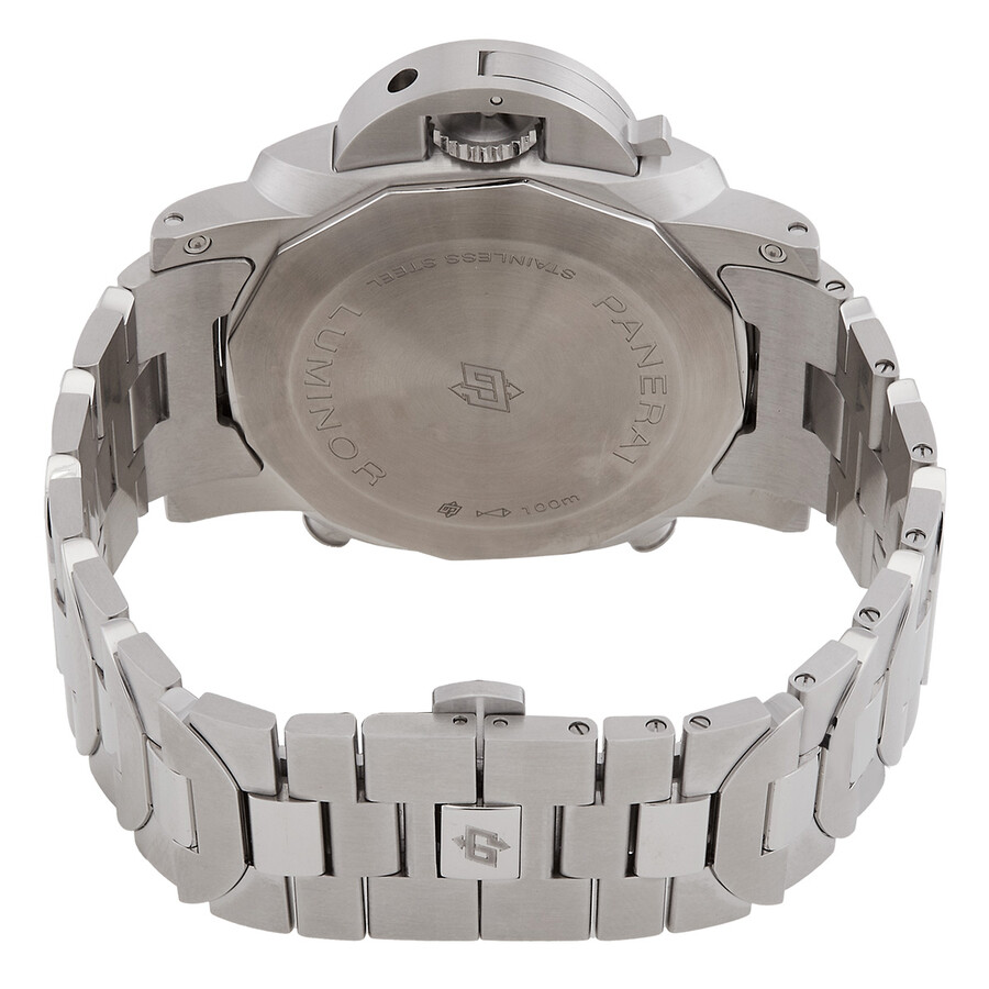 Panerai Luminor Chrono 44mm Chronograph Automatic White Dial Men's ...