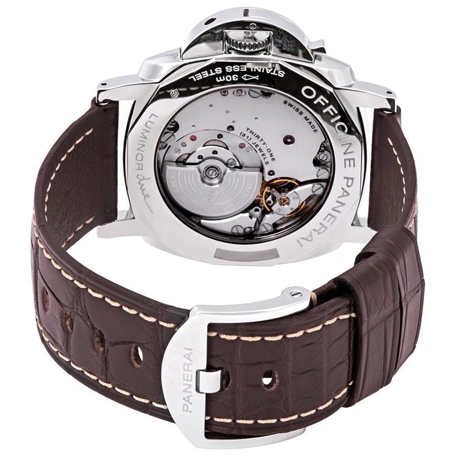 Panerai Luminor Due GMT Automatic Anthracite Dial Men's Watch PAM00944 ...