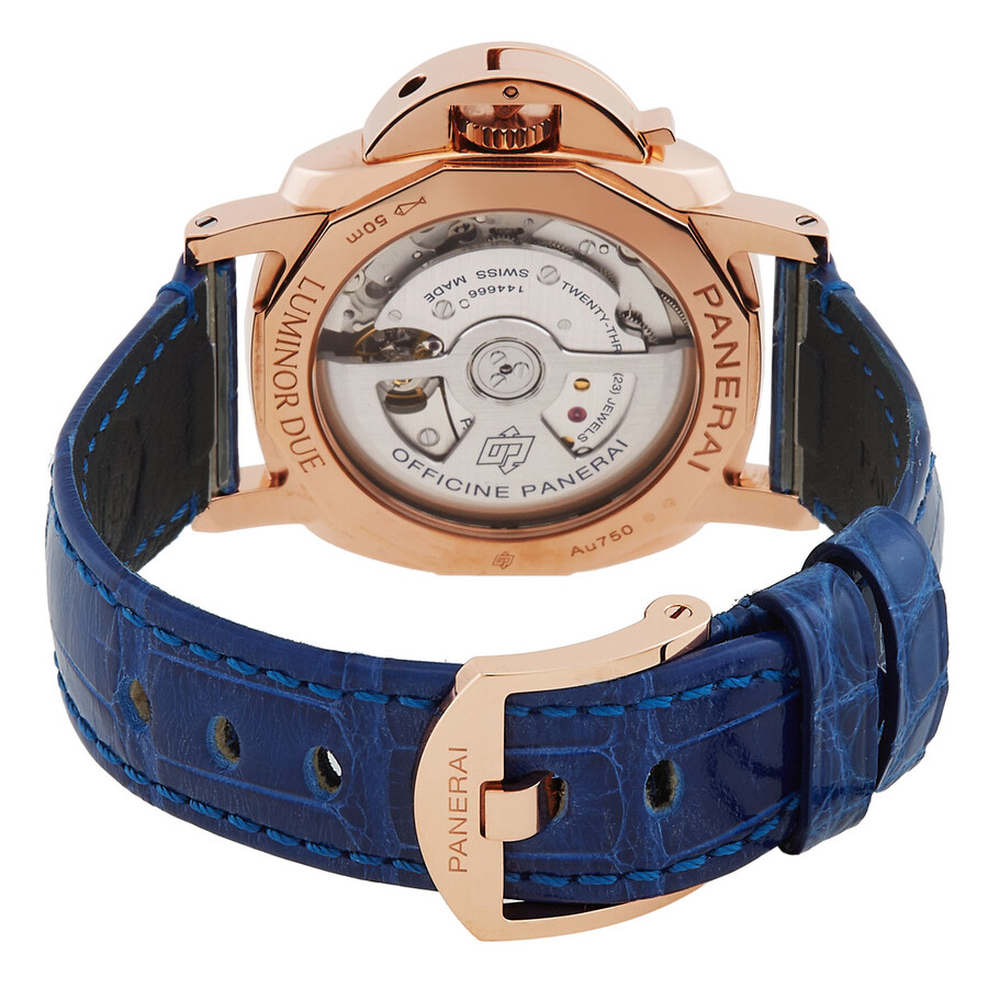 Panerai Luminor Due Luna Goldtech Automatic Moon Phase Men's Watch ...