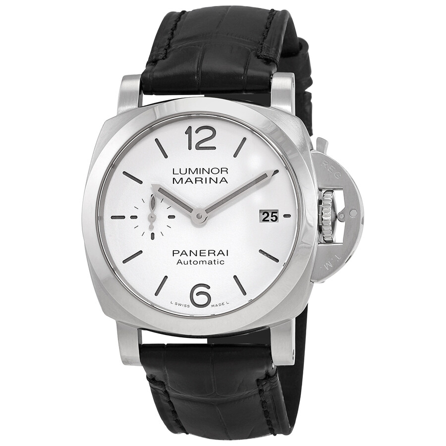 Panerai Luminor Quaranta Automatic White Dial Men's Watch PAM01371 ...