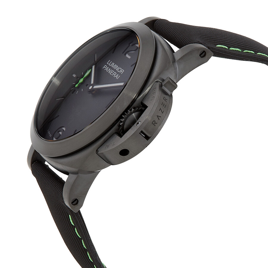 Panerai Luminor Quaranta Razer Automatic Black Dial Men's Watch ...