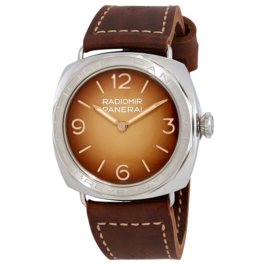 Panerai Radiomir Brown Dial Men's Watch PAM00687 7613268800331 ...
