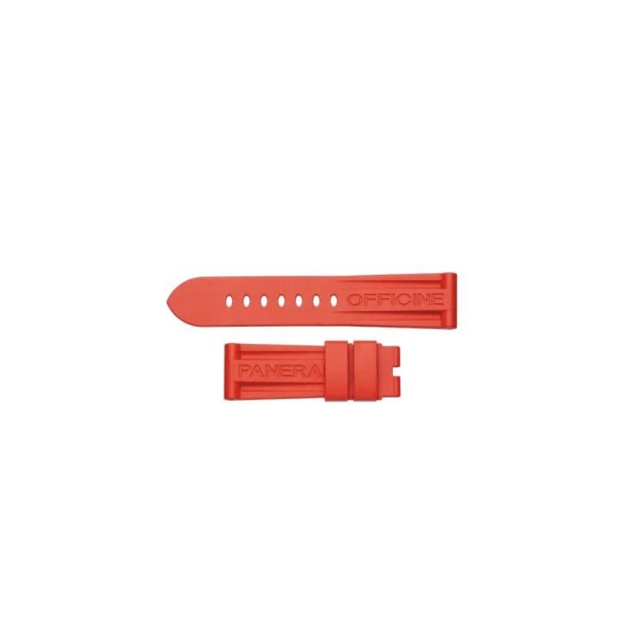 Panerai rubber strap in red MXE0DQF0 - Watch Accessories, Watch Bands ...