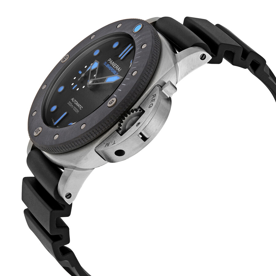 Panerai Submersible BMG-TECH Automatic Black Dial Men's Watch PAM00799 ...
