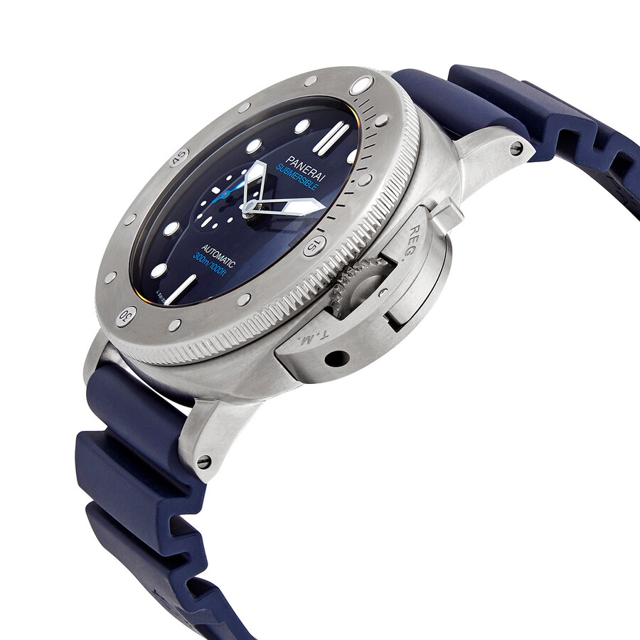 Panerai Submersible BMG-TECH Automatic Blue Dial Men's Watch PAM00692 ...