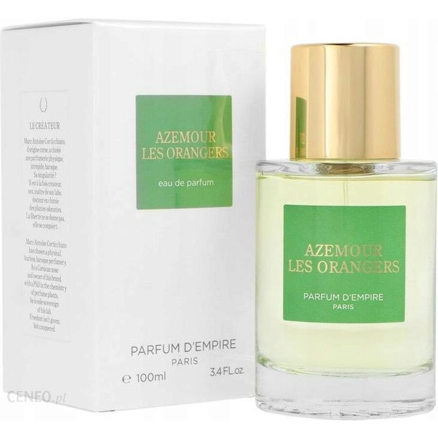Parfum D'Empire Unisex Azemour Les Orangers EDP 3.4 oz Fragrances 3760302990610 - Fragrances ...