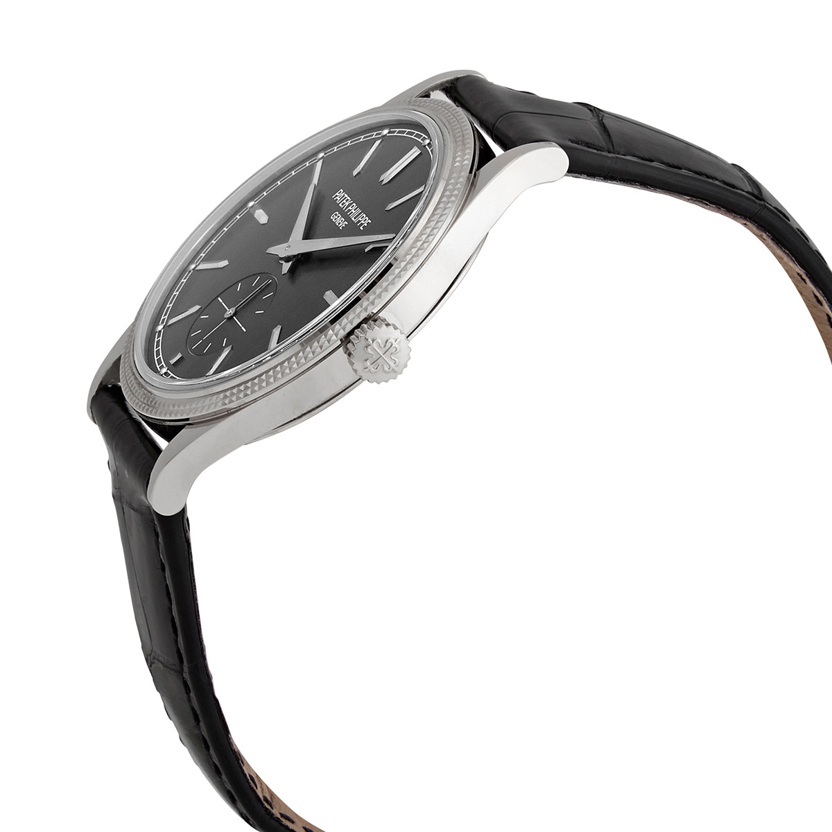 Patek Philippe Calatrava Hand Wind Grey Dial Men's Watch 6119G-001 ...