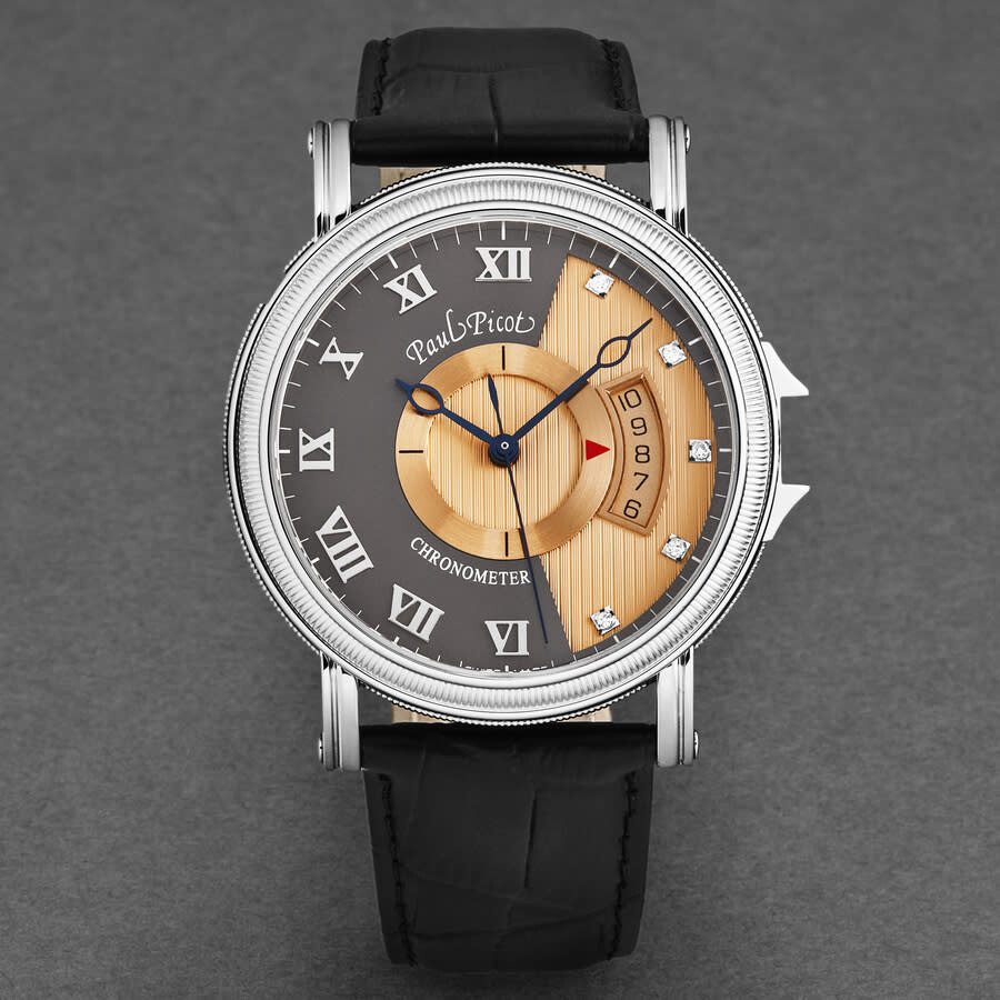 Paul Picot Atelier Automatic Chronometer Grey Dial Men's Watch P3351.SG ...