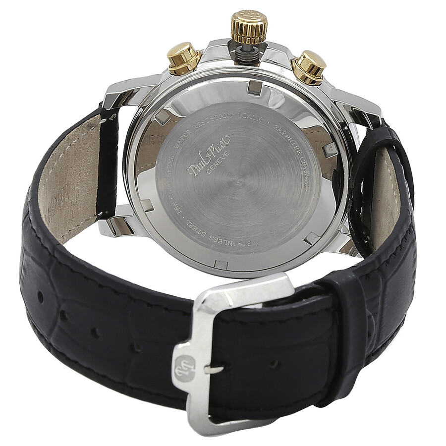 Paul Picot Chronosport Chronograph Automatic Blue Dial Men's Watch ...