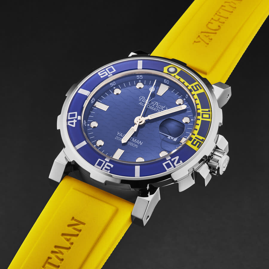 Paul Picot Yachtman Iii Automatic Blue Dial Men's Watch P1151.SGB ...