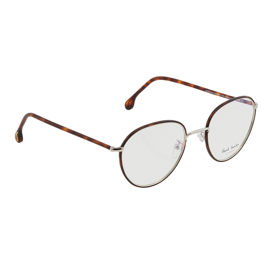 Paul Smith Albion Demo Round Unisex Eyeglasses PSOP003V2 002 53 784862466012 - Eyeglasses ...