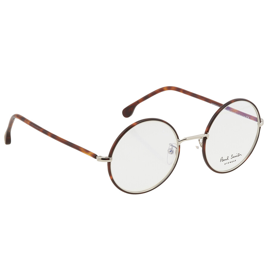 Paul Smith Alford Demo Round Unisex Eyeglasses PSOP004V1 002 49 ...