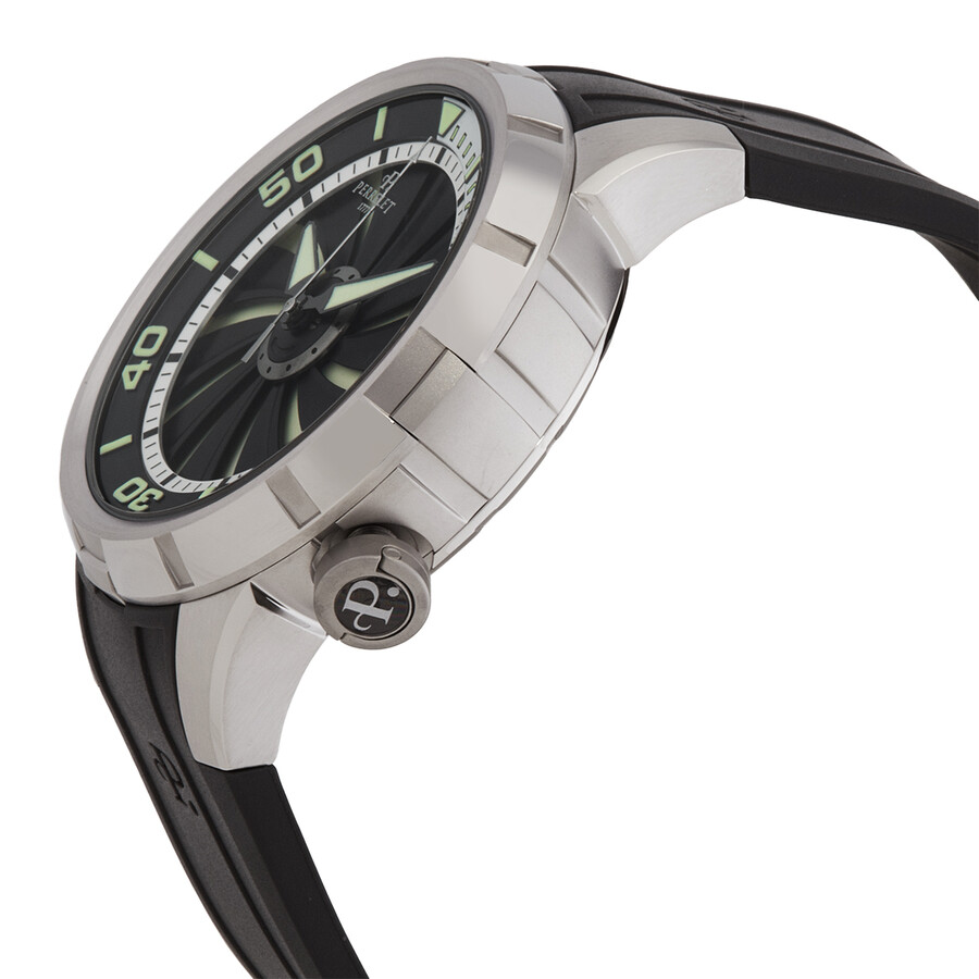 Perrelet Turbine Diver Black Dial Men's Watch A1066/1 - Watches ...