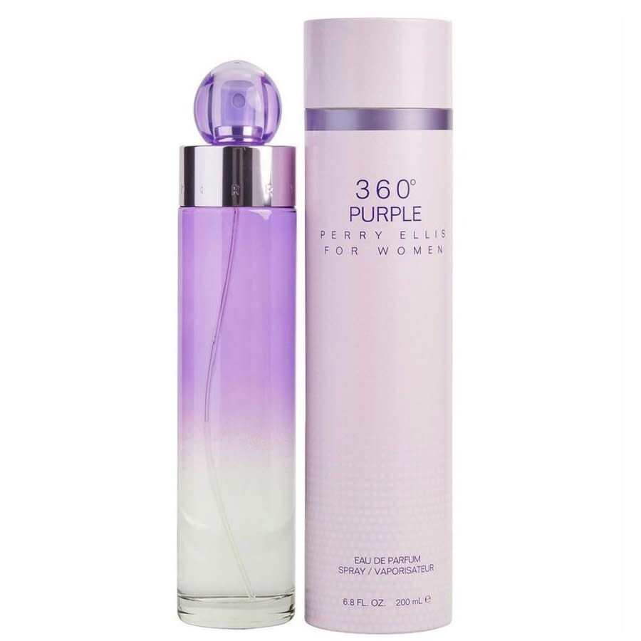 Perry Ellis Ladies 360 Degrees Purple for Women EDP Spray 6.8 oz ...
