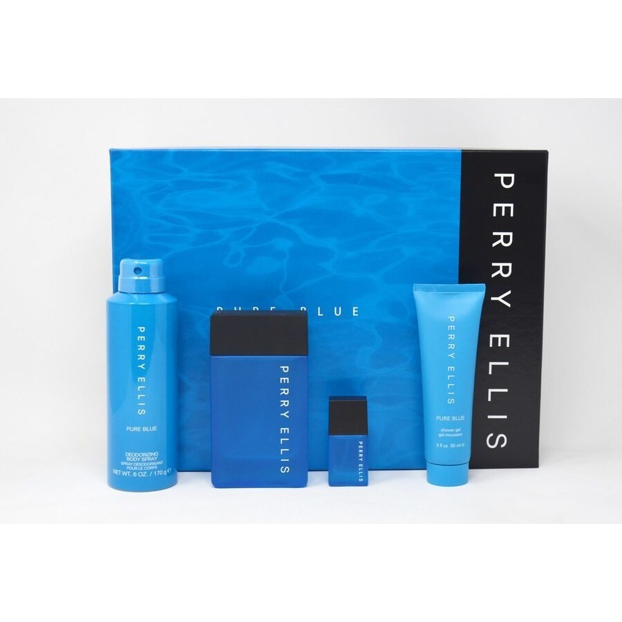 Perry Ellis Men's Pure Blue Gift Set Fragrances 844061015135 ...