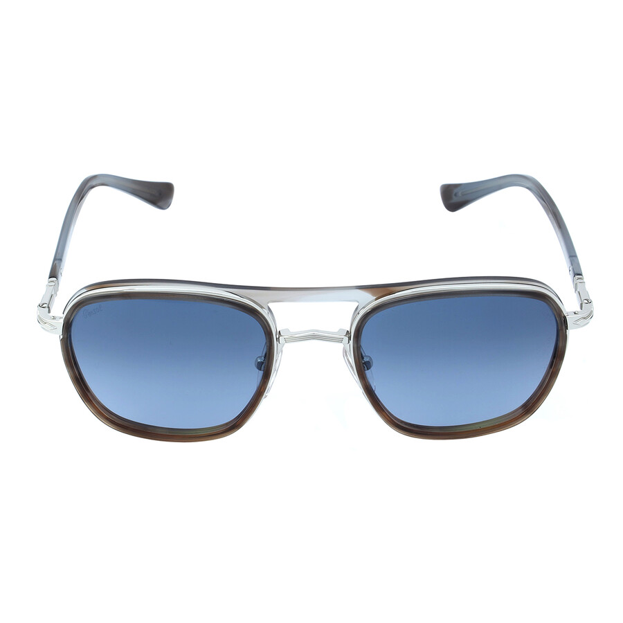 Persol Blue Gradient Square Unisex Sunglasses PO2484S 1147Q8 52 ...
