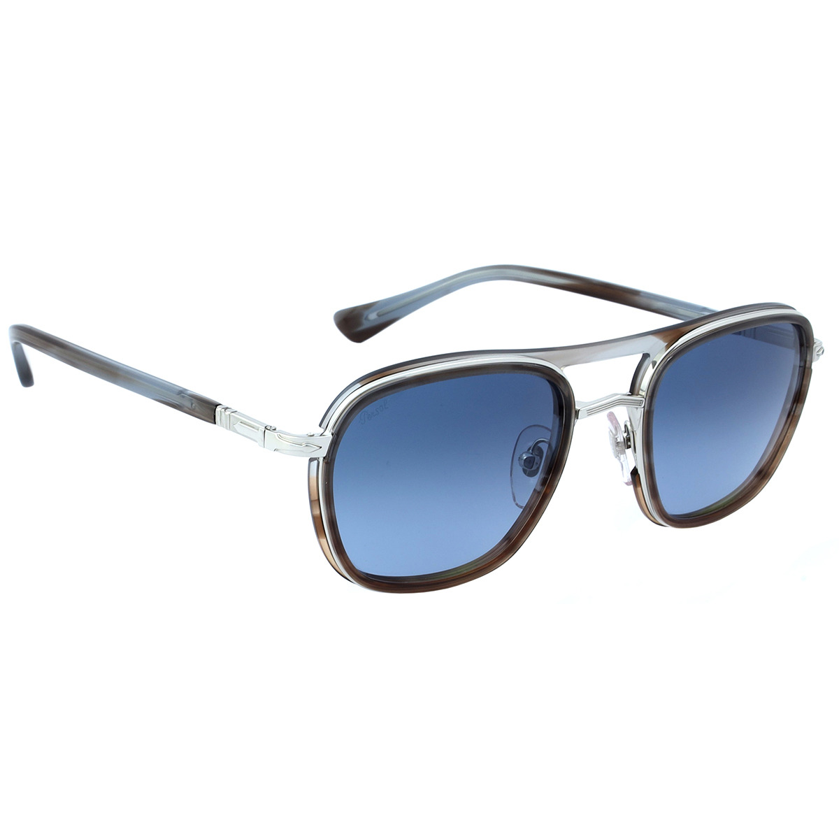 Persol Blue Gradient Square Unisex Sunglasses PO2484S 1147Q8 52 ...