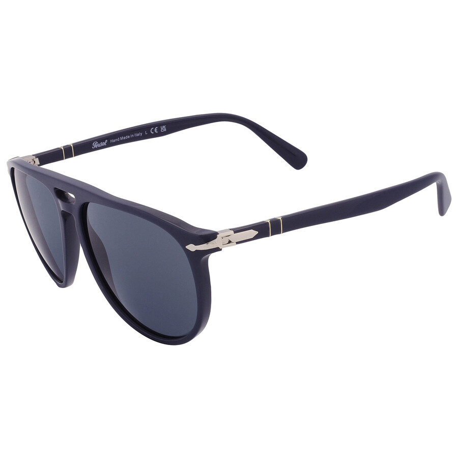 Persol Blue Pilot Unisex Sunglasses PO3311S 1186R5 58 8056597823135 ...