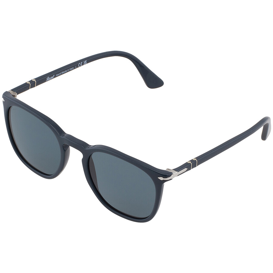 Persol Blue Square Unisex Sunglasses PO3316S 1186R5 52 8056597818483 ...