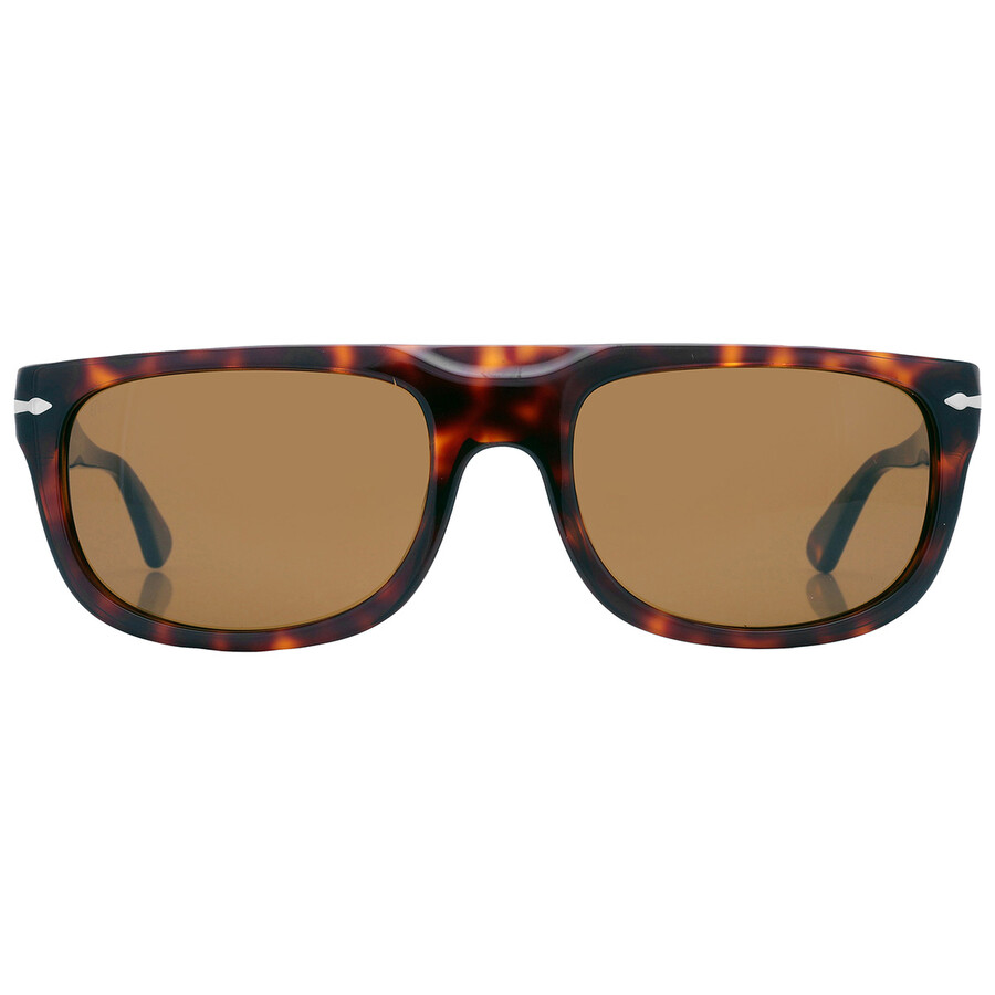 Persol Brown Browline Men's Sunglasses PO3271S 24/33 55 8056597528788 ...