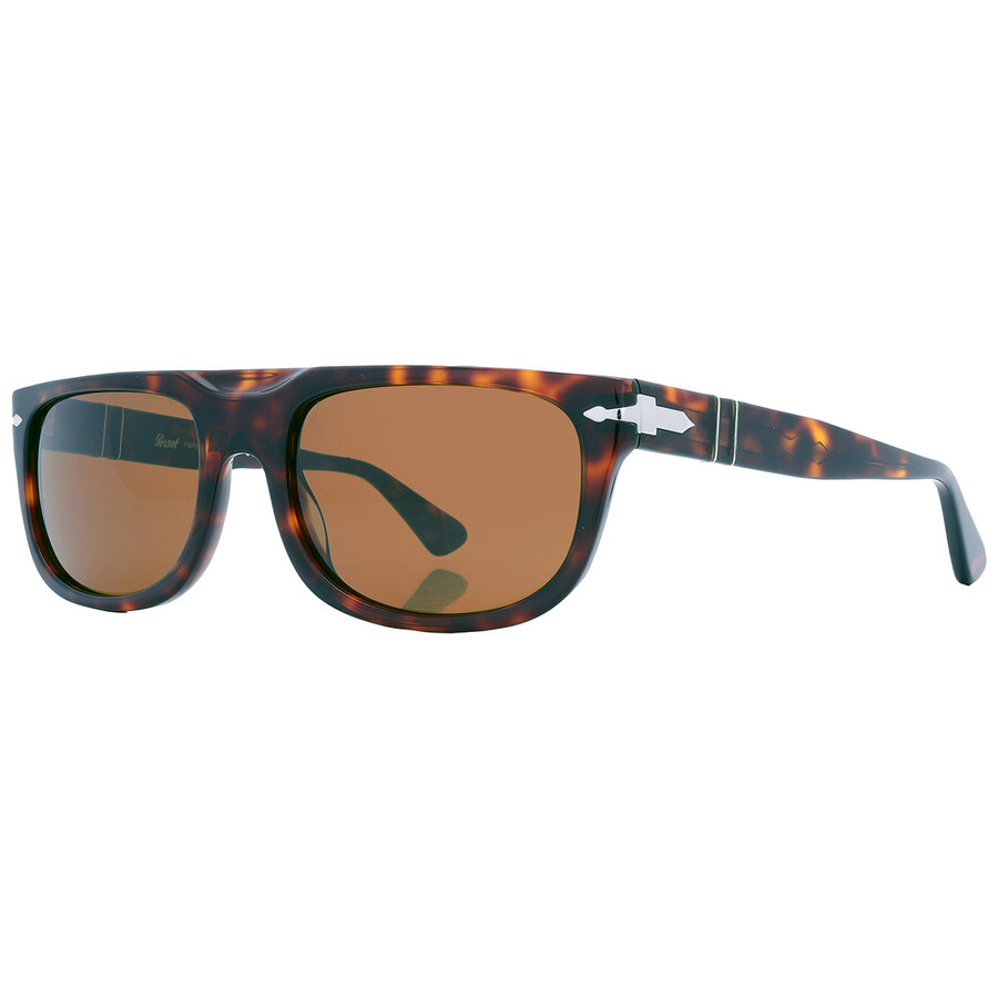 Persol Brown Browline Men's Sunglasses PO3271S 24/33 55 8056597528788 ...