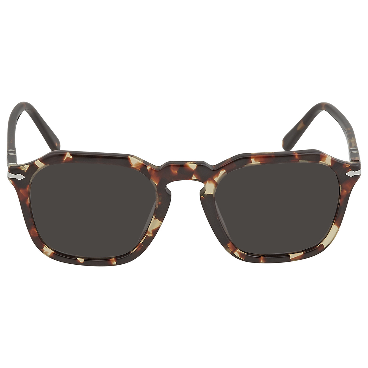 Persol Dark Grey Square Unisex Sunglasses PO3292S 985/B1 50 ...