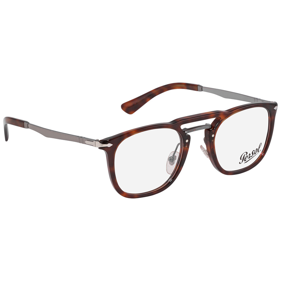 Persol Demo Square Men's Eyeglasses PO3265V 24 48 8056597528702 ...