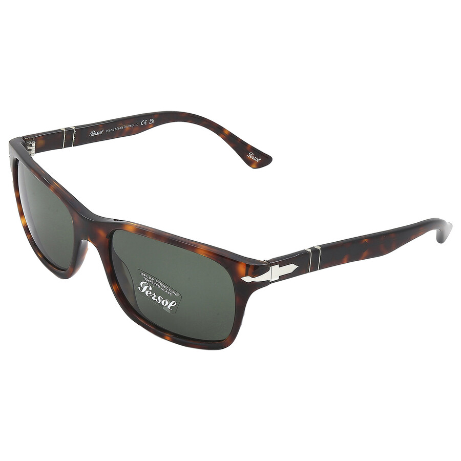 Persol Green Rectangular Men's Sunglasses PO3048S 24/31 58 ...