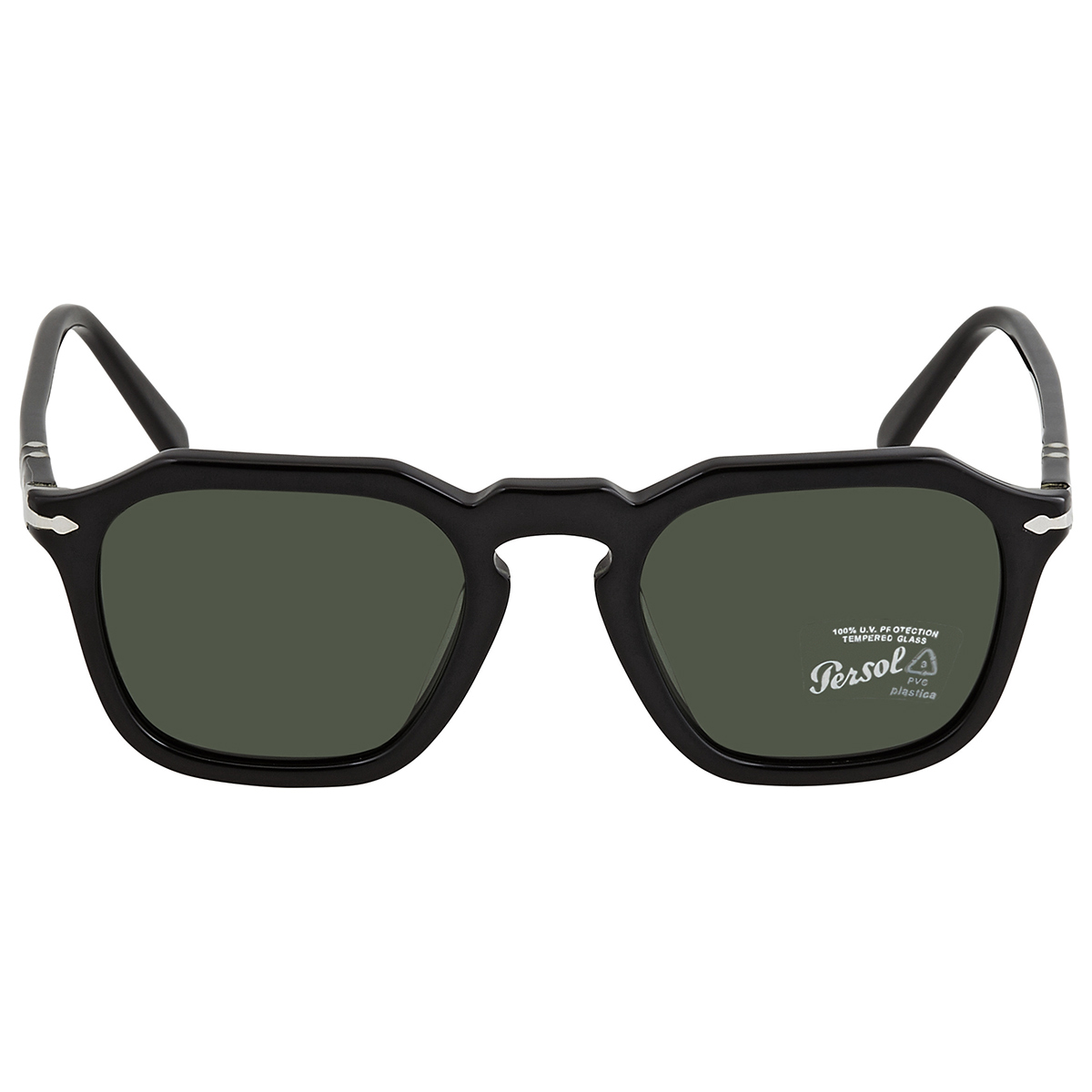 Persol Green Square Unisex Sunglasses PO3292S 95/31 48 8056597593786 ...