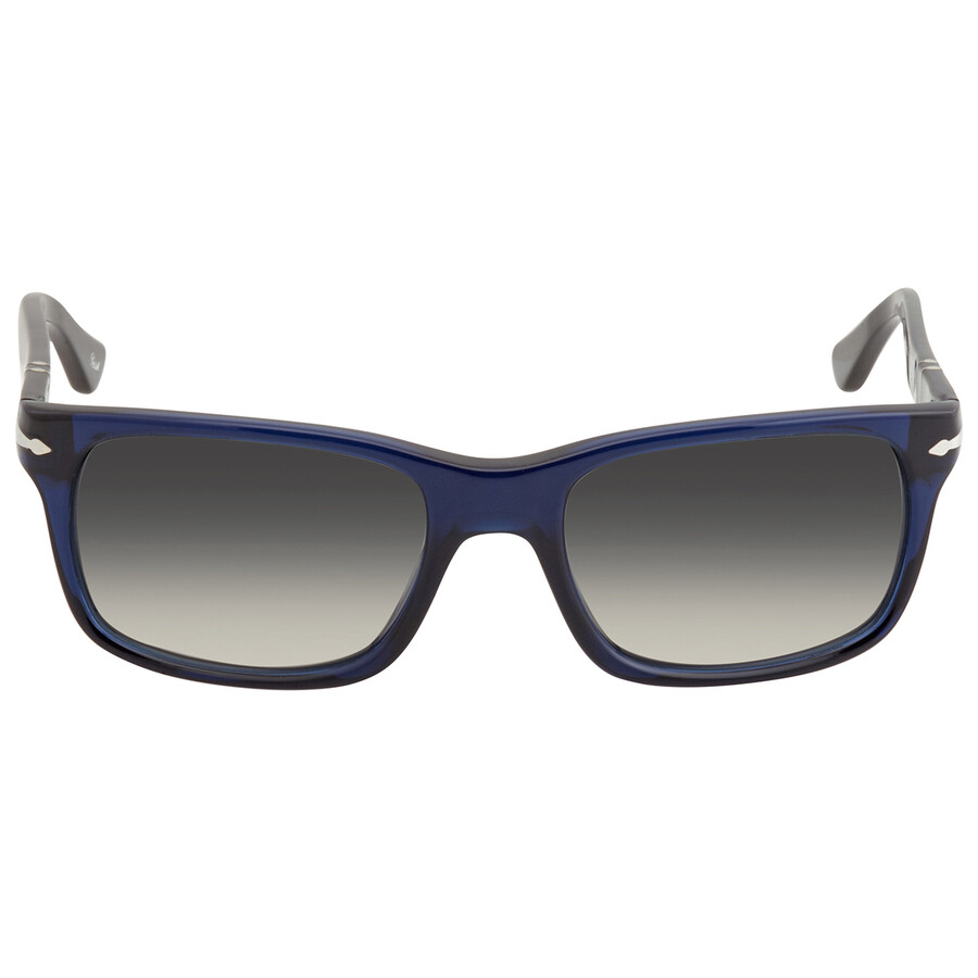 Persol Grey Gradient Rectangular Men's Sunglasses PO3048S 181/71 55 ...