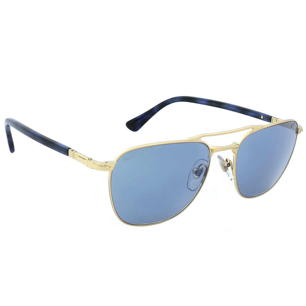 Persol Light Blue Pilot Men's Sunglasses PO2494S 114156 55 ...