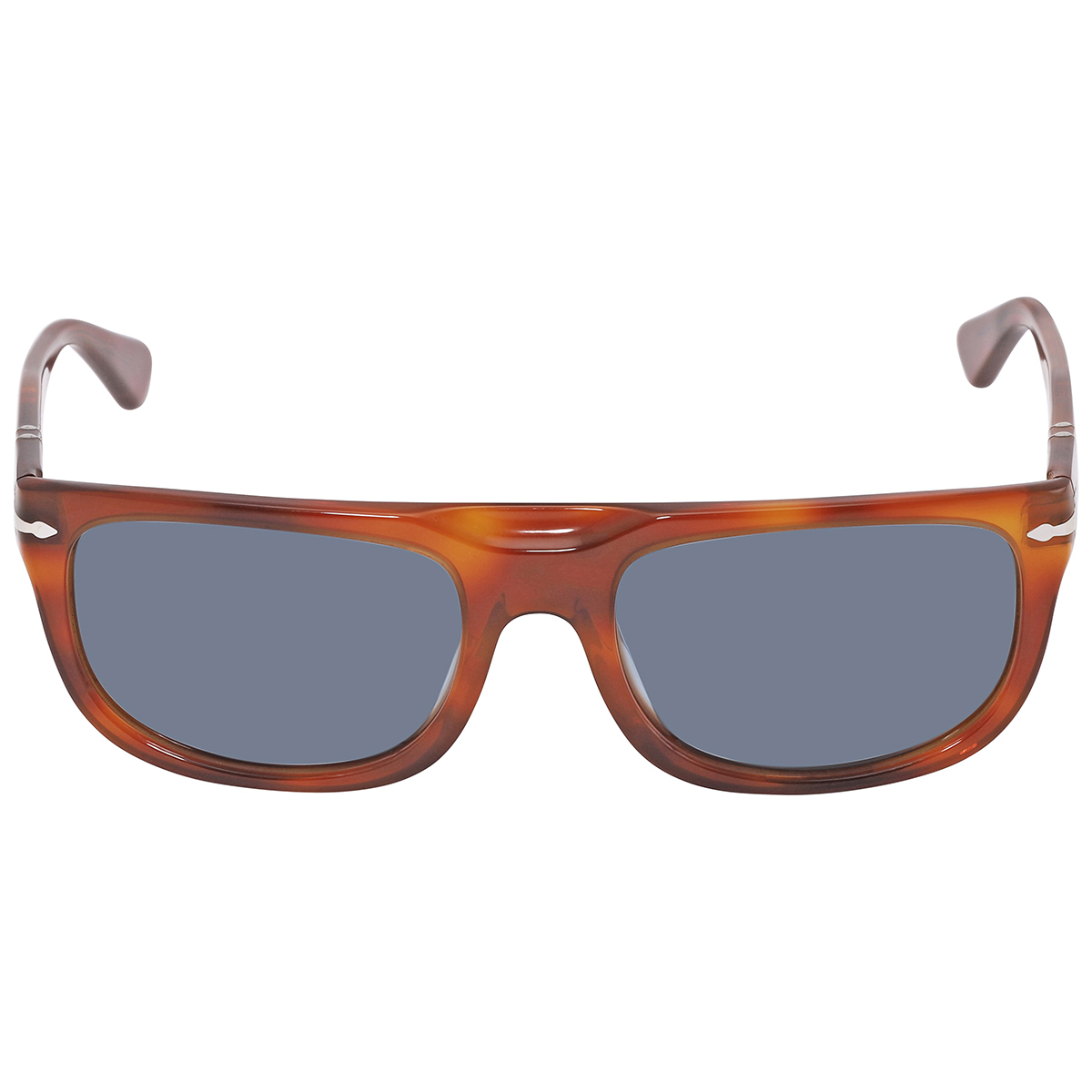 Persol Light Blue Rectangular Men's Sunglasses PO3271S 96/56 55 ...