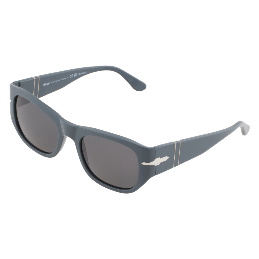 Persol Polarized Black Square Unisex Sunglasses PO3308S 117348 54 ...