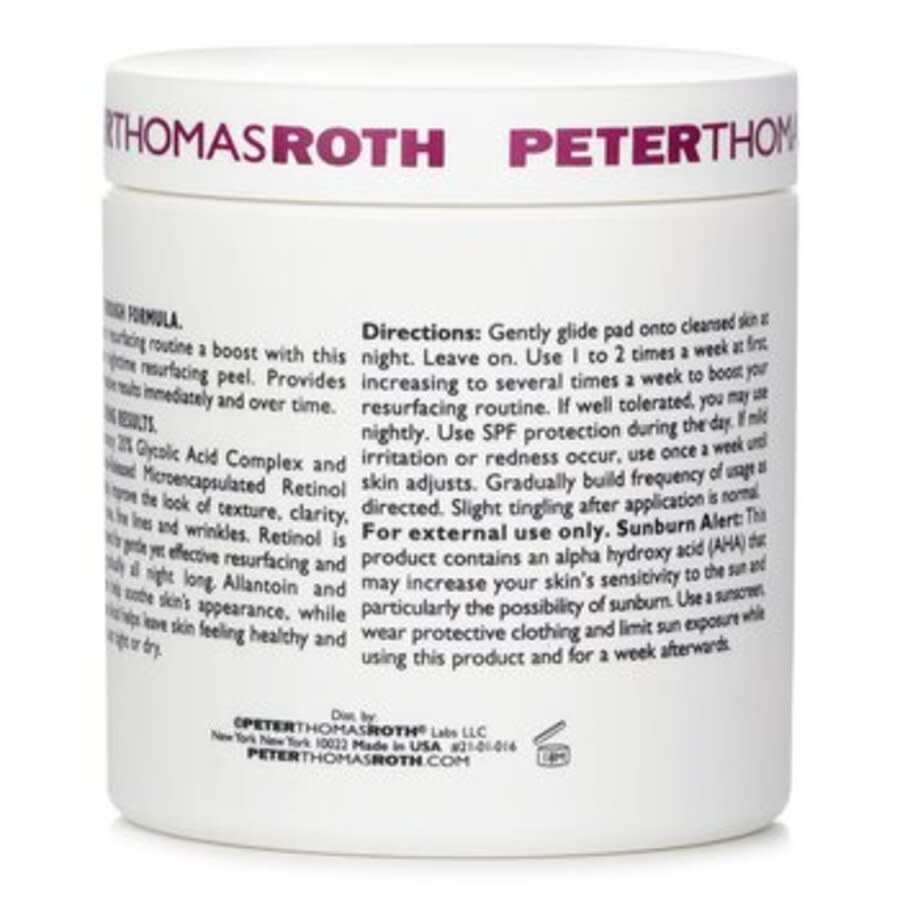 Peter Thomas Roth Ladies Even Smoother Glycolic Retinol Resurfacing ...