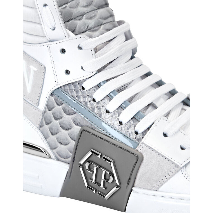 Philipp Plein Hi-Top Sneakers Phantom Kick$ Python Hexagon Sneakers ...