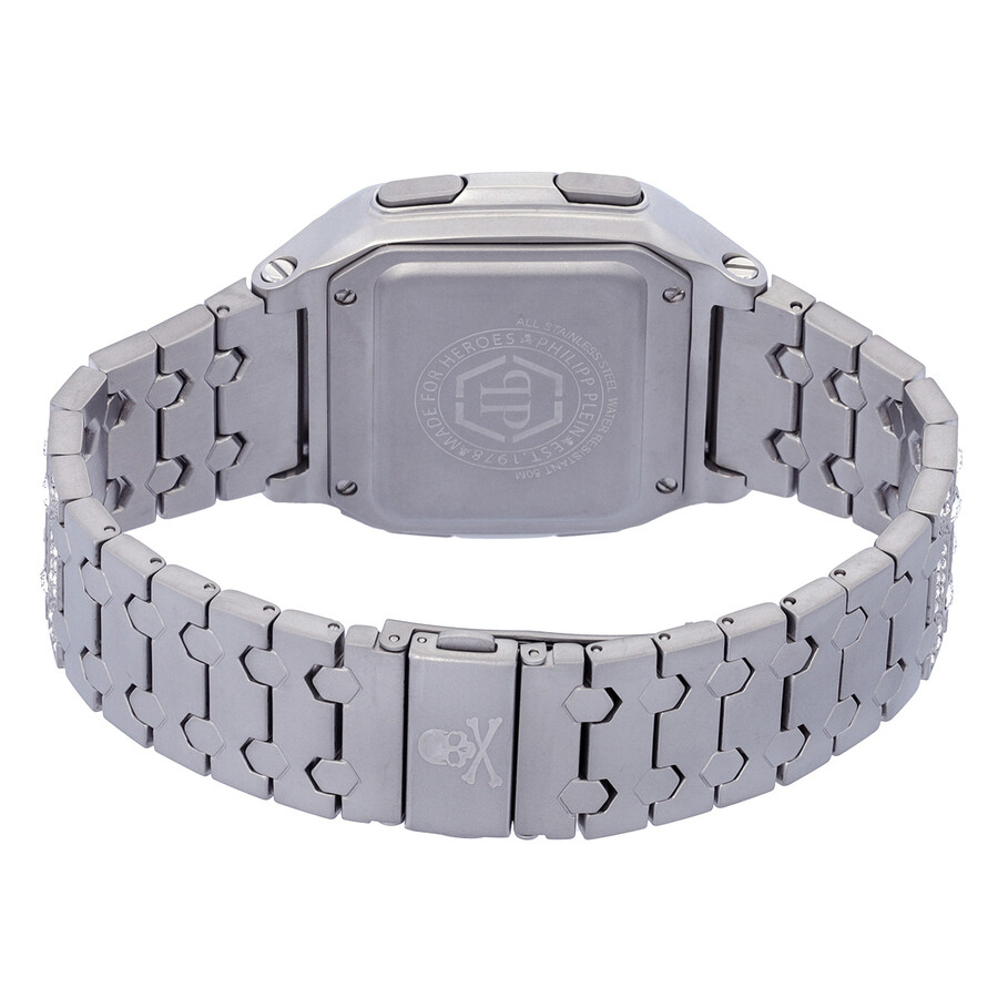 Philipp Plein Hyper Shock Quartz Digital Unisex Watch PWHAA1121 ...