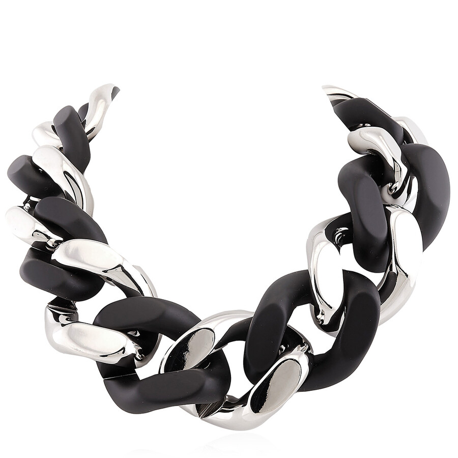 Philipp Plein Metal And Resin Chunky Chain Necklace PAAA-UGB0004 ...