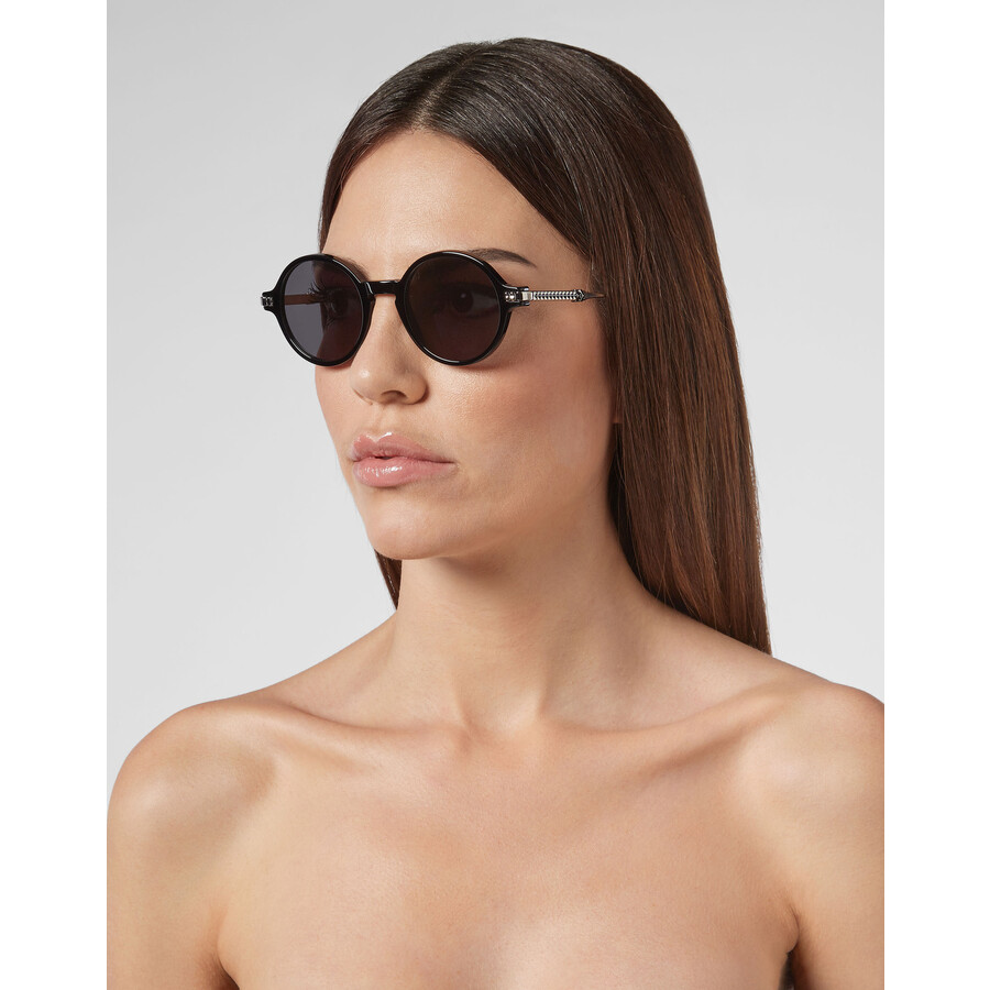 Philipp Plein Round Ladies Sunglasses 000-WES0071-PTE003N-CCZA ...