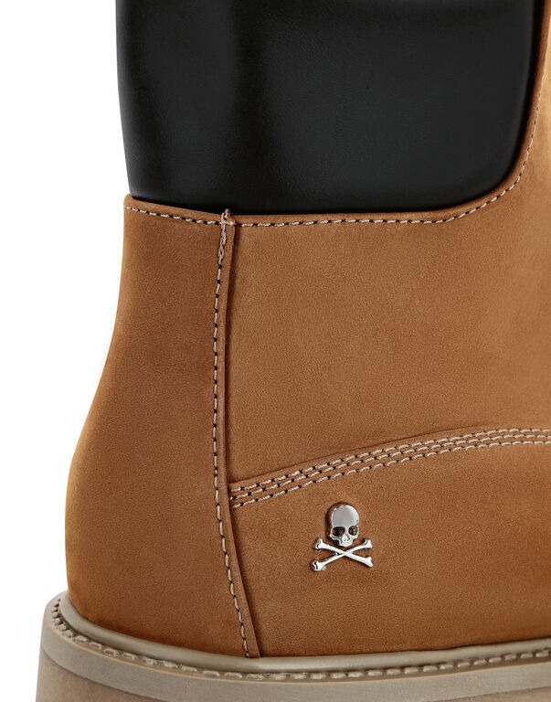 Philipp Plein The Hunter Nubuck Boots, Brand Size 44 ( US Size 11 ...