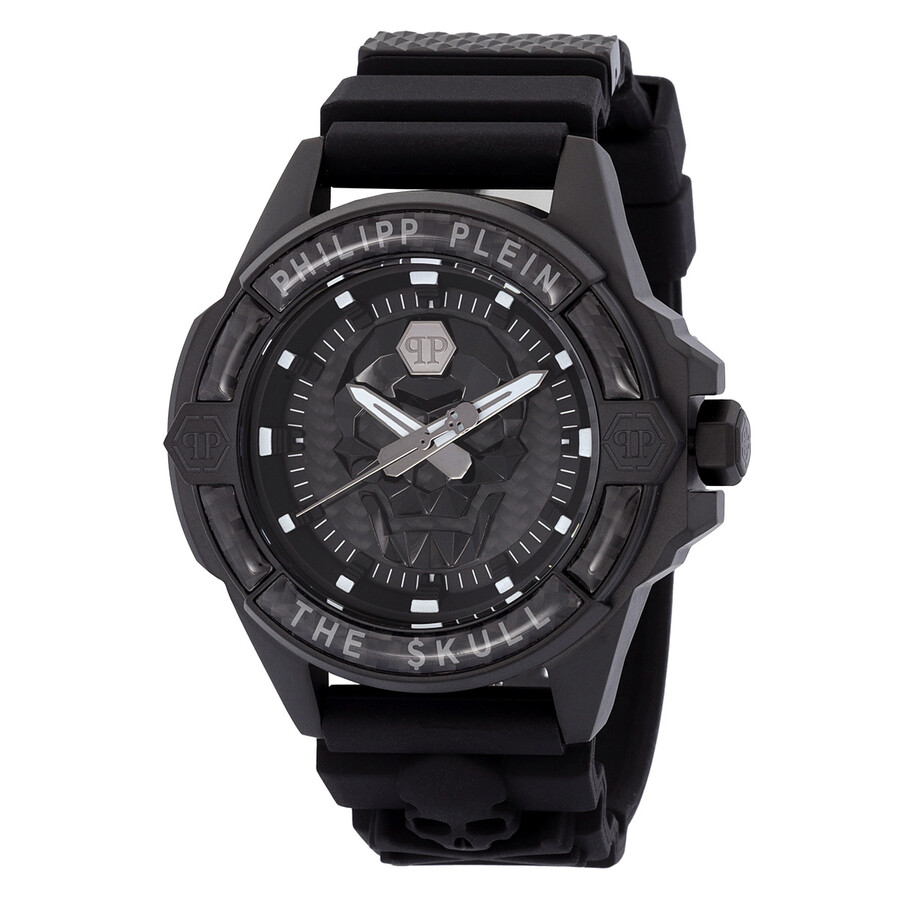Philipp Plein The Skull Quartz Black Dial Men's Watch PWAAA2022 ...