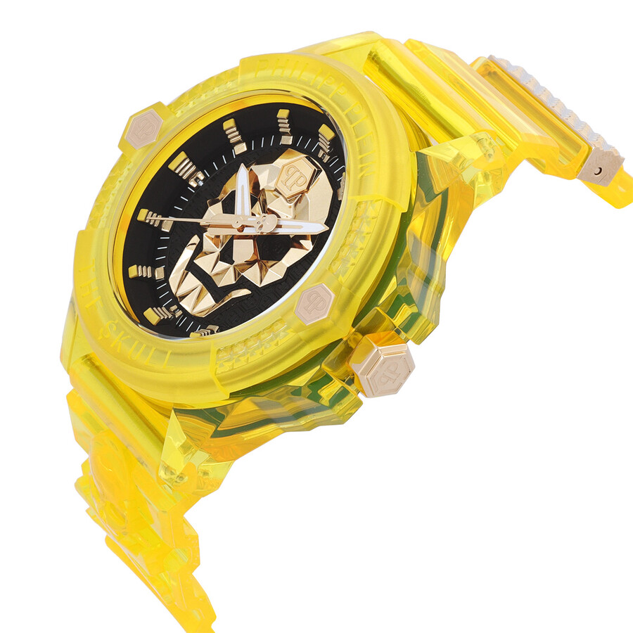 Philipp Plein The Skull Quartz Black Dial Men's Watch PWWAA0123 ...