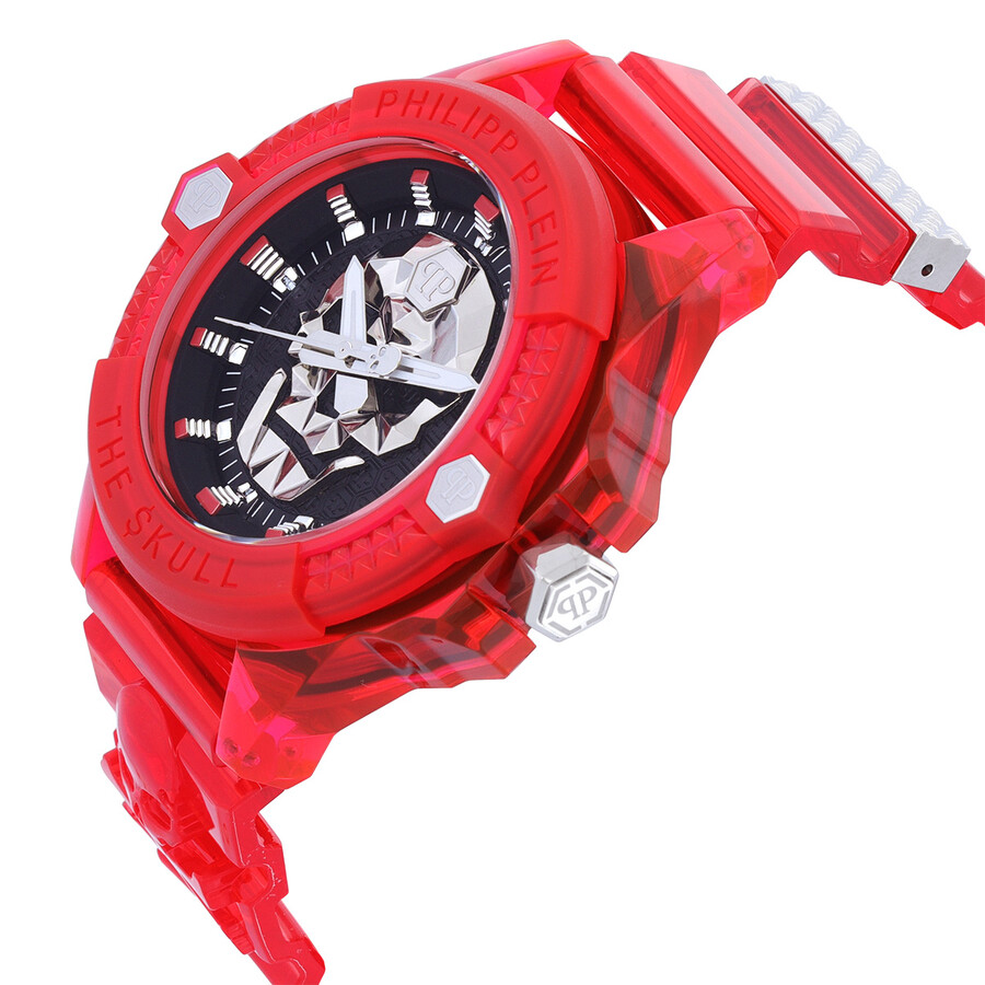Philipp Plein The Skull Quartz Black Dial Men's Watch PWWAA0223 ...