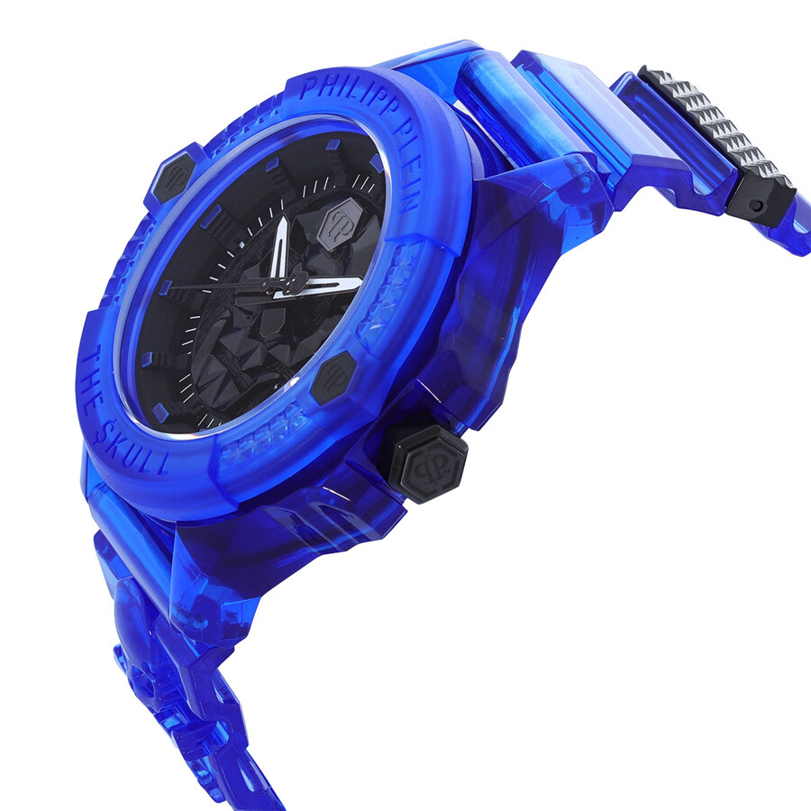 Philipp Plein The Skull Quartz Black Dial Men's Watch PWWAA0323 ...