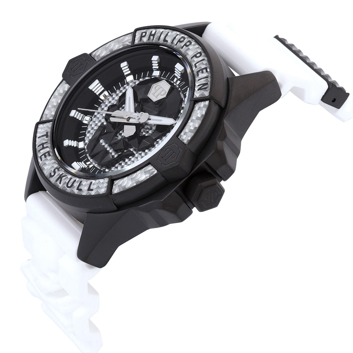 Philipp Plein The Skull Quartz Silver Dial Men's Watch PWAAA1822 ...