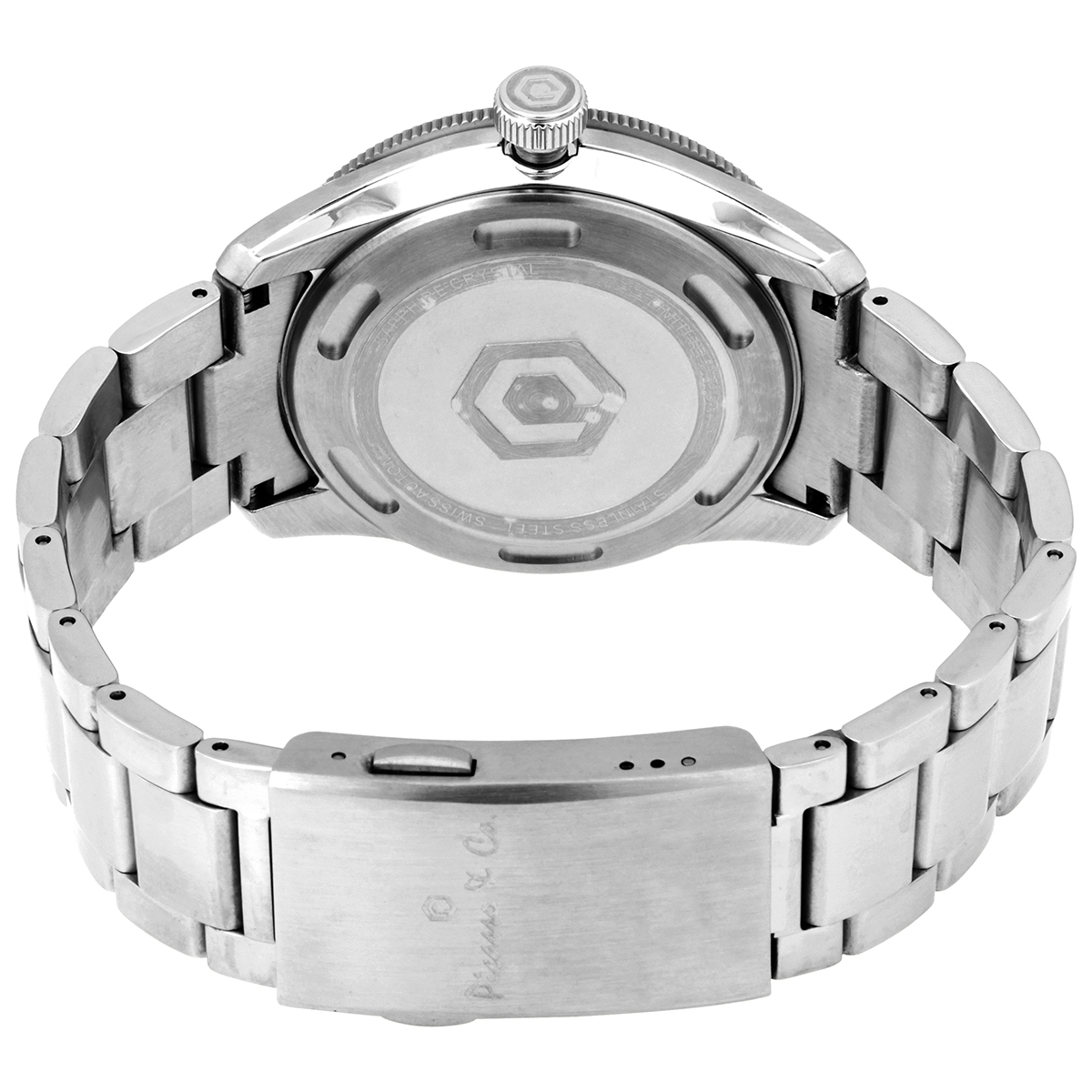 Picasso And Co Automatic Red Dial Stainless Steel Men's Watch PWSOR001 ...