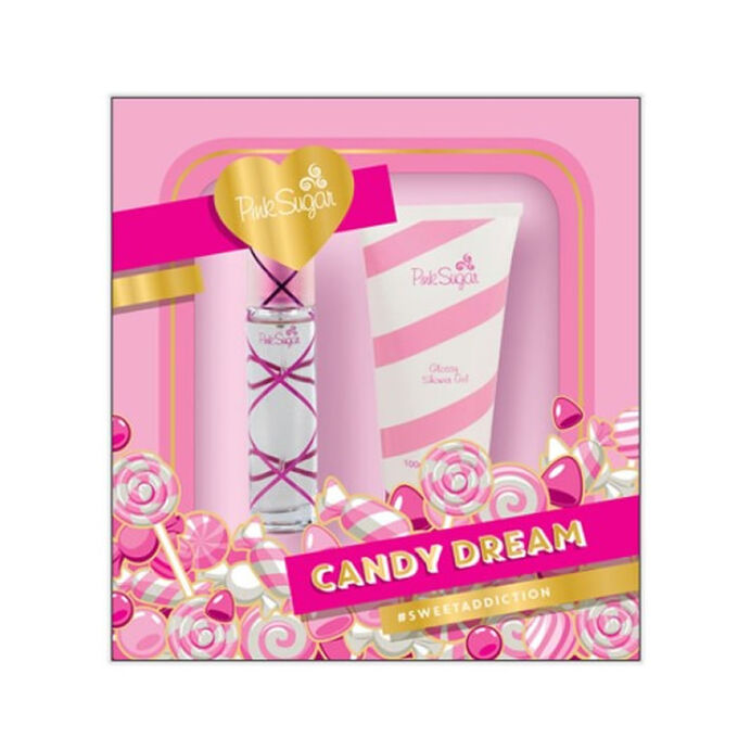 Aquolina Pink Sugar "Candy Dream" Pink Sweet Addiction In Window Box ...