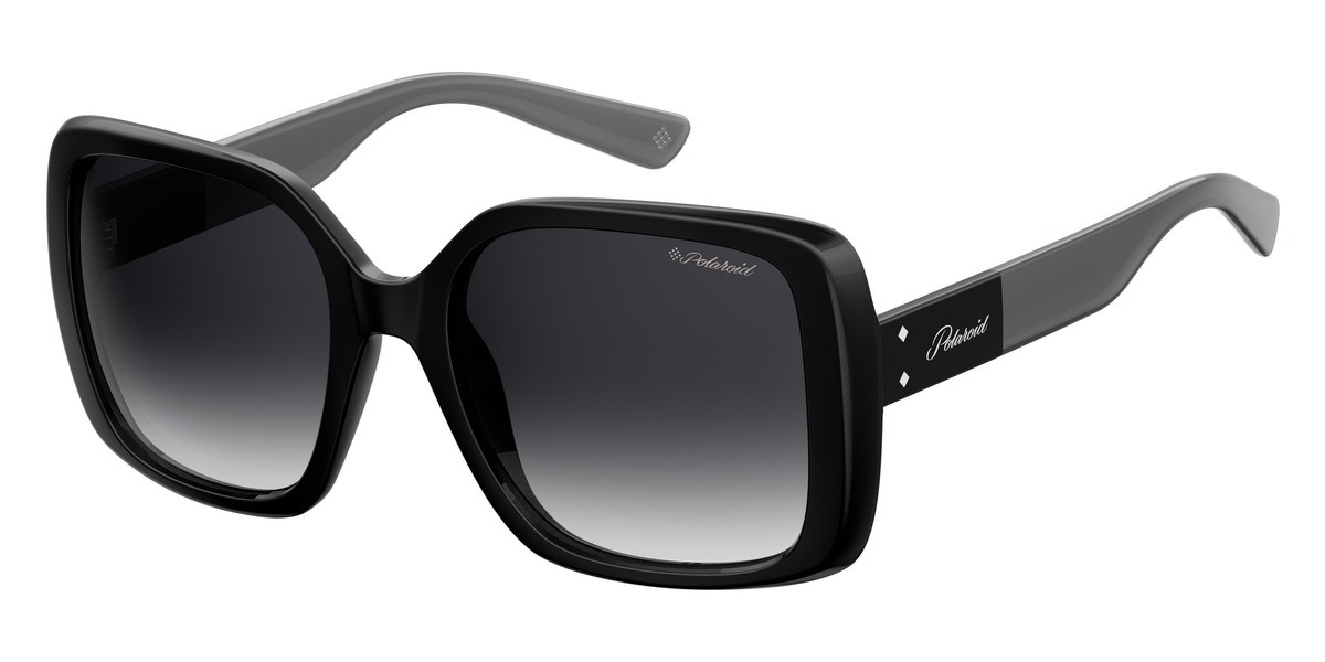 Polaroid Core Grey SF Polarized Square Ladies Sunglasses PLD 4072/S ...