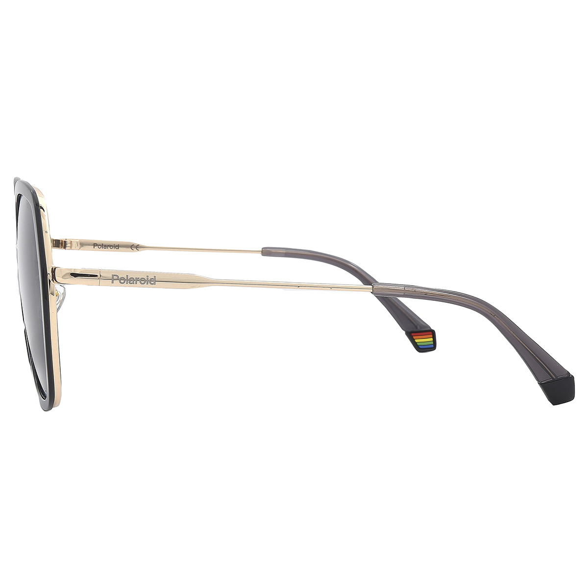 Polaroid Core Polarized Grey Butterfly Ladies Sunglasses PLD 6153/G/S ...