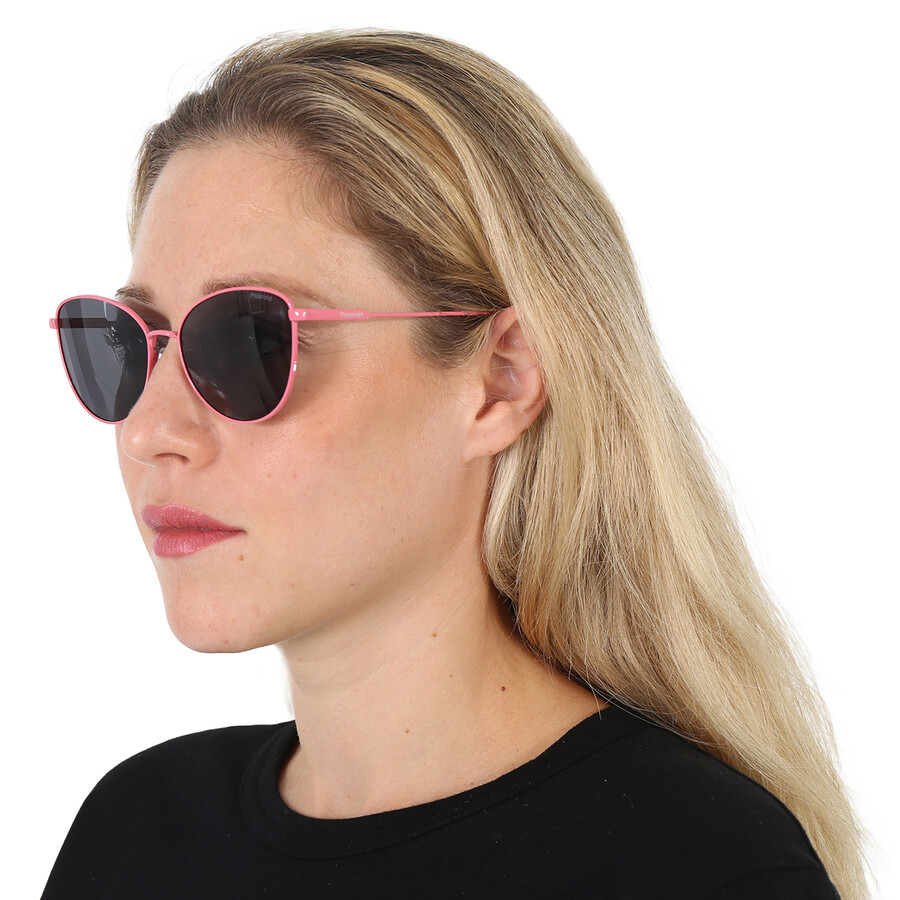 Polaroid Polarized Grey Cat Eye Ladies Sunglasses PLD 6188/S 035/JM9 55 ...