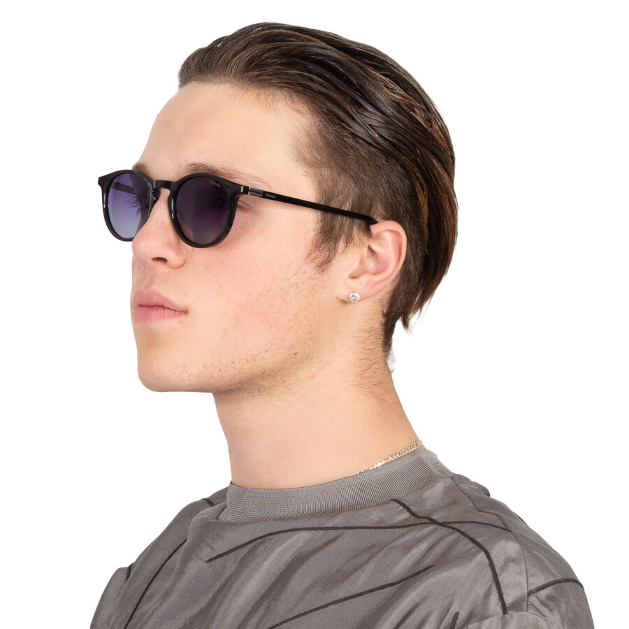 Polaroid Core Polarized Grey Shaded Oval Unisex Sunglasses PLD 6102/S/X ...